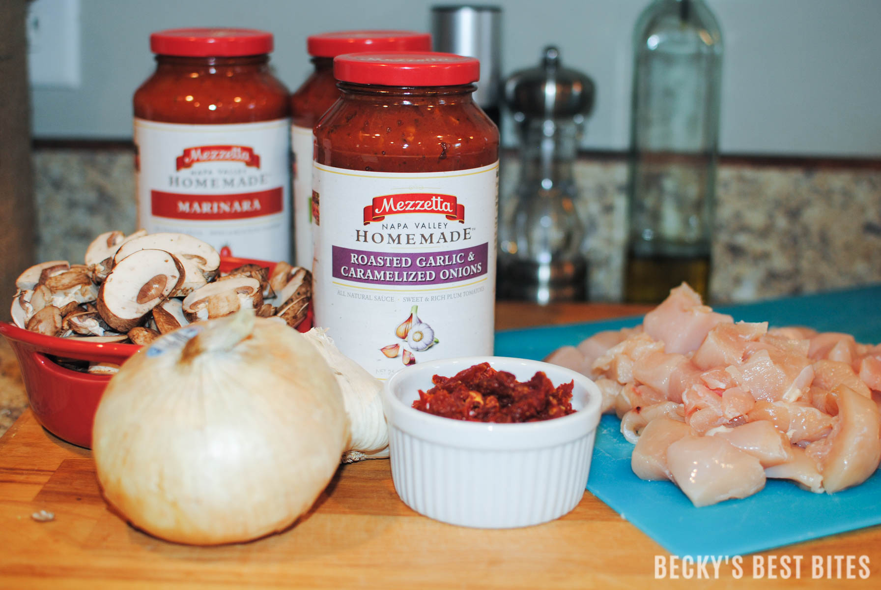 Veggie-Packed Tuscan Chicken Pasta - Becky's Best Bites